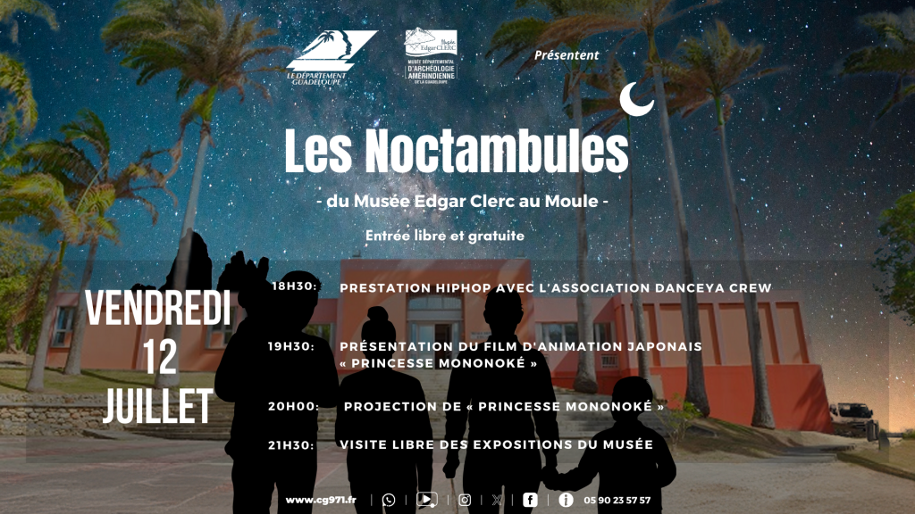 Rendez vous aux noctambules du musée Edgar Clerc le 12 juillet - Conseil Départemental de la ...